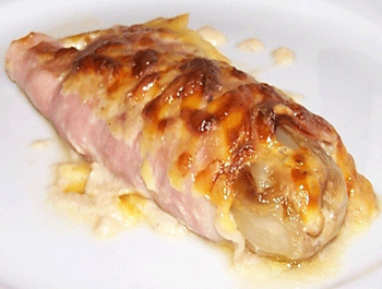 Recipe Ham-Wrapped Endives and Leeks - FRIJE
