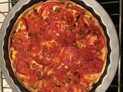 Recipe Tomato and Comté Cheese Tart - FRIJE