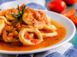 Recipe Squid in Armorican Sauce - FRIJE