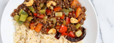 Recipe Kung Pao Lentils - FRIJE