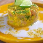 Recipe Coconut and Madras Curry Marinated Tuna Tartare - FRIJE