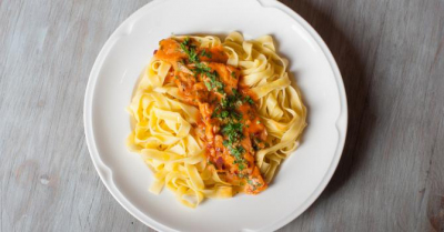 Recipe Quick and Light Tuna and Tomato Tagliatelle - FRIJE