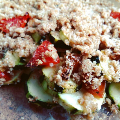 Recipe 7-Minute Low-Sugar and Low-GI Vegetable Crumble - FRIJE