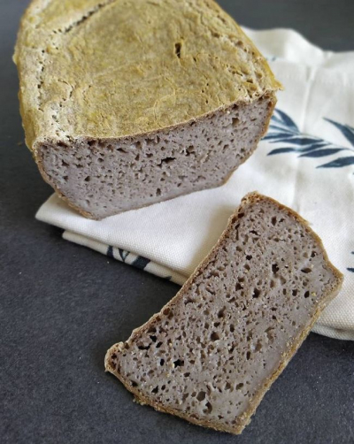 Recipe Fermented Buckwheat Bread with 0 Sugar and Low GI - FRIJE