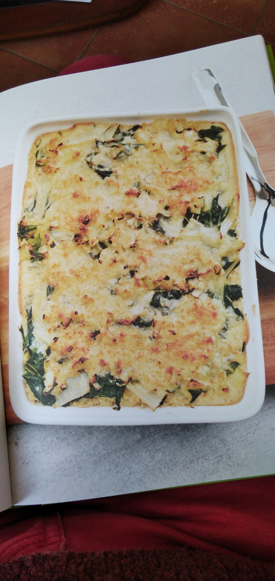 Recipe Swiss Chard and Bulgur Gratin - FRIJE
