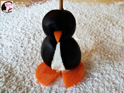 Recipe Penguins for appetizers - FRIJE
