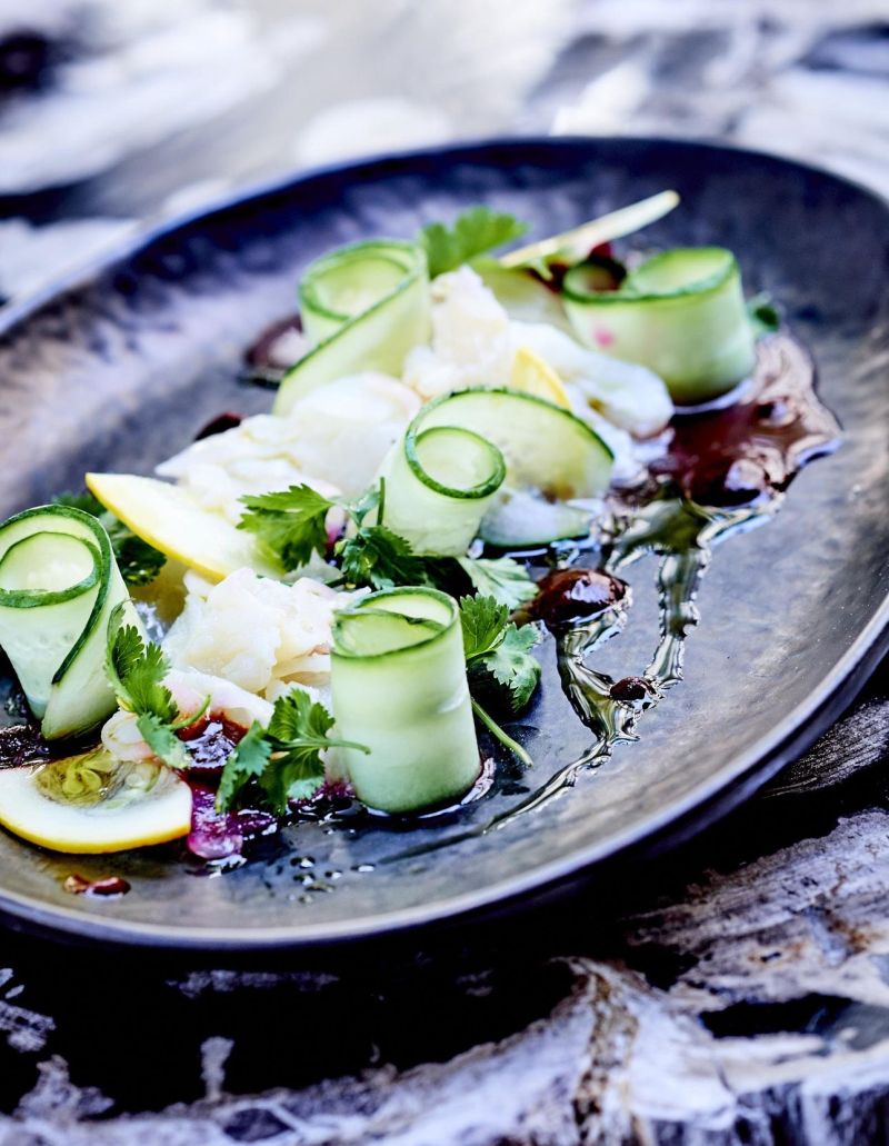 Recipe Steamed cod with soy sauce - FRIJE