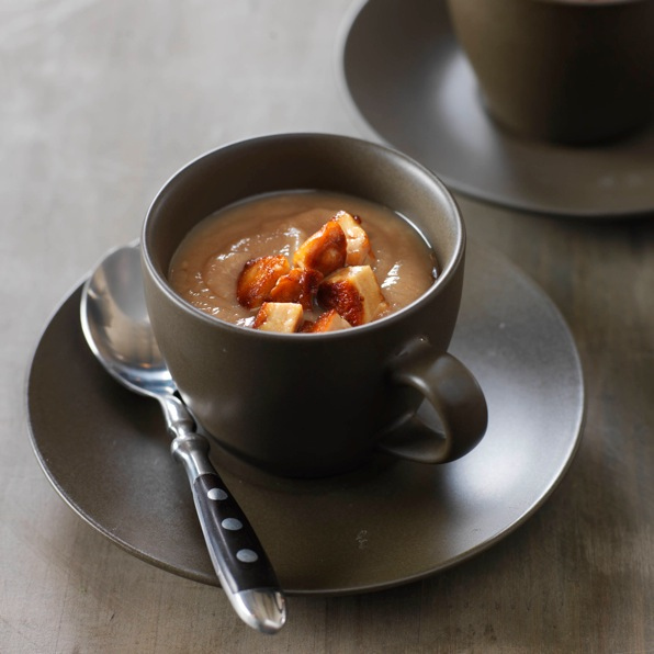 Recipe Chestnut Velouté with Foie Gras in the Companion - FRIJE