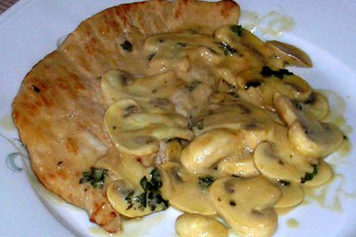 Recipe Normandy-style turkey escalopes - FRIJE