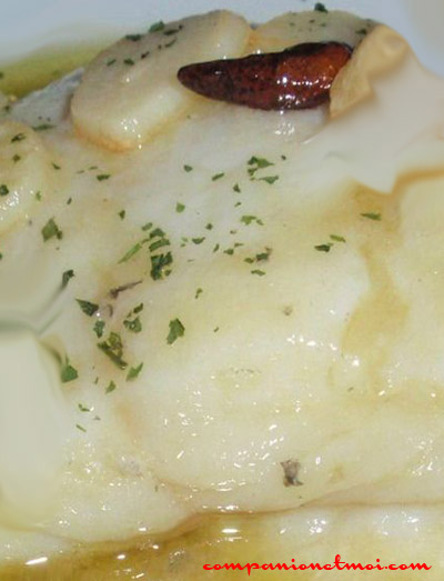 Recipe Cod pil pil with Companion - FRIJE